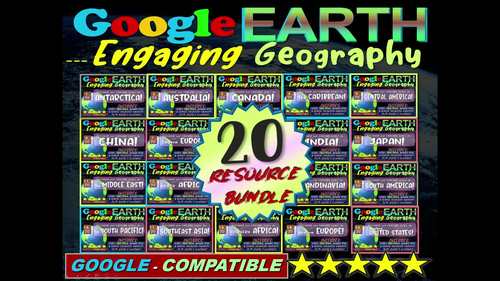 Google Earth: Engaging Geography assignment - SOUTH AMERICA | TPT
