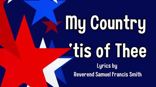 My Country, ’Tis of Thee — Sing-Along Video by Stage full of Music