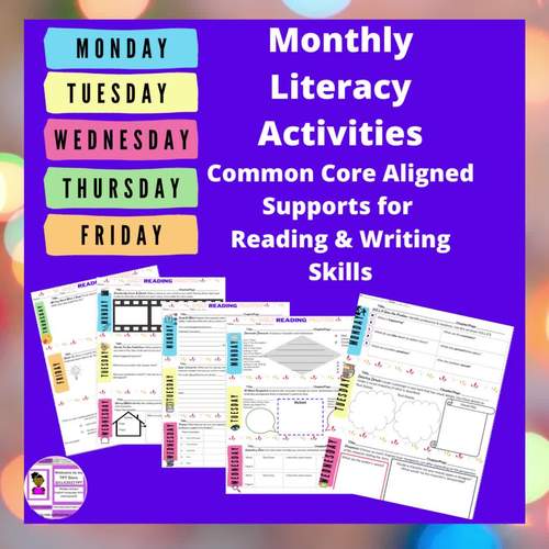 Daily Reading and Writing Practice by CLS2021 | TPT