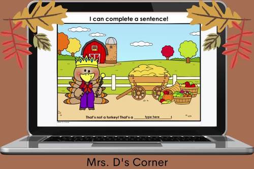 Thanksgiving Turkey Disguise Digital Activity | Distance Learning