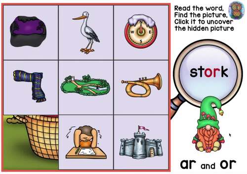 BOSSY R GAME PHONICS BOOM CARDS R CONTROLLED VOWELS AR OR WORDS HIDDEN ...