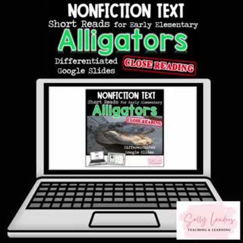 ANIMALS A-Z Nonfiction Close Reading BUNDLE for Kindergarten, 1st & 2nd ...