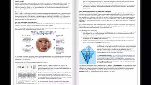 Yr.11 Legal Studies: Individual & law -facial recognition technology ...