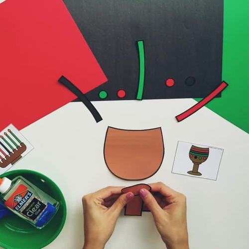 Kwanzaa Craft | Kwanzaa Unity Cup Craft by The Kinder Clubhouse | TpT