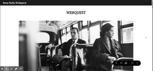 Rosa Parks WebQuest/Breakout Room Women's History Month by Coffee Classroom