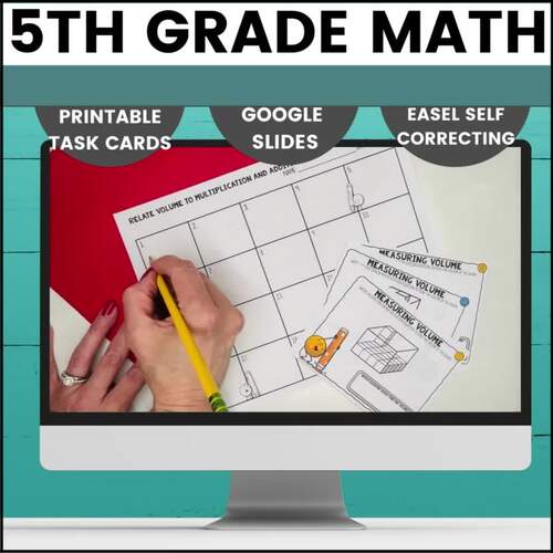 5th Grade Math Review Relate Volume to Multiplication and Addition