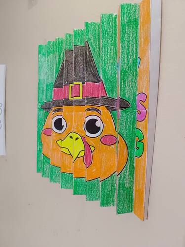 Thanksgiving Craft Agamograph Coloring Pages Activities Collaborative ...