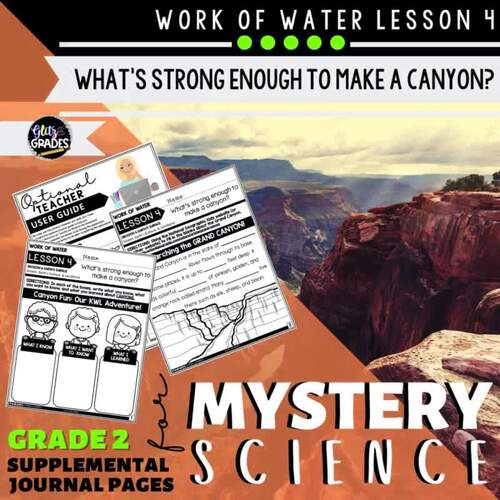 Mystery Science 2nd Grade SUPPLEMENT Work of Water Lesson 4 Landforms ...