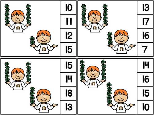 Clip It to 20- St. Patrick's Theme by Erika Deane | TPT