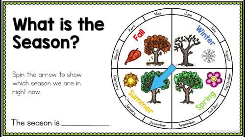 Seasons Wheel & Weather Graph Digital & Printable by Centered in Primary