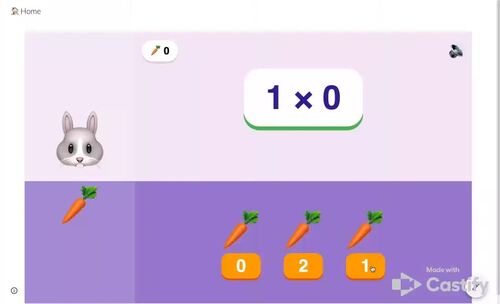 Multiplication Game | Multiplication Facts Practice Digital Game | Math ...