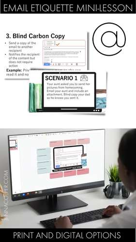 Email Etiquette Mini-Lesson for Teaching Professional Email Writing