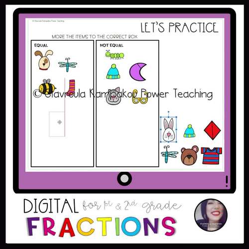 Simplifying Fractions Worksheets Digital by Stavroula Kampakou-Power ...
