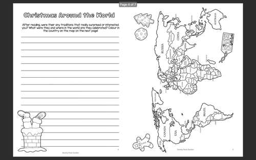 World of Cookies for Santa | Christmas Around the World Activities for ...