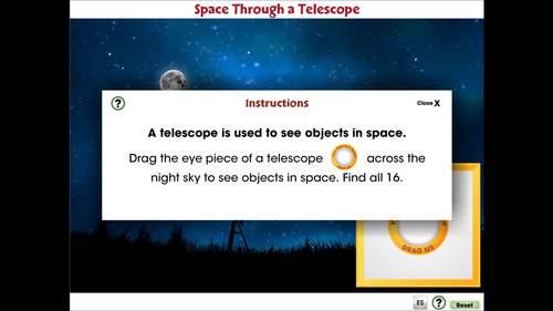 Space Travel & Technology: Space Through a Telescope - PC Gr. 5-8