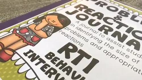 Size of the Problem: Journal RTI Behavior Intervention | TPT