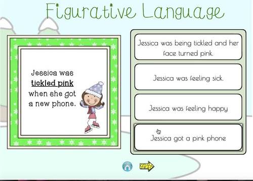Figurative Language - Winter Themed by Speech Rocks | TPT
