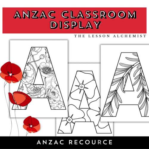 ANZAC Day Classroom Display Resource by The Lesson Alchemist | TPT