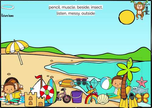 Decorate for SUMMER | Boom™ Card | R, S, SH, CH, J & L Digital Resources