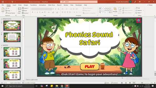 Phonics Interactive PowerPoint Game | Beginning & Ending Sounds ...