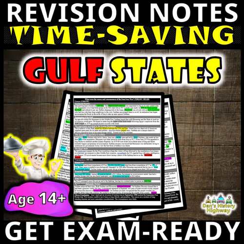 Revision Menu - Gulf States | Key Historical Events & Topics | TPT