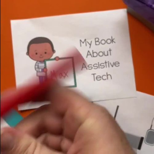 Preschool Self Advocacy I Can Book & Stories Activity for Deaf/HOH & Speech