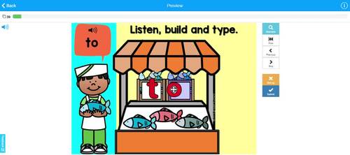 $$DOLLARDEAL$$ 40 PRE K DOLCH SIGHT WORD LISTEN, BUILD and TYPE BOOM Cards™