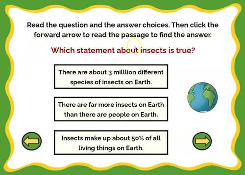 Bugs and Insects Scavenger Hunt BOOM Cards by CarolJ Creations | TPT
