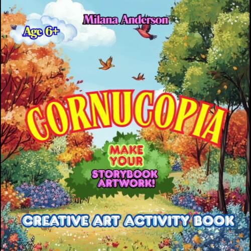 Cornucopia, Interactive Art Activity Book for Kids to Cherish Fairy Tales
