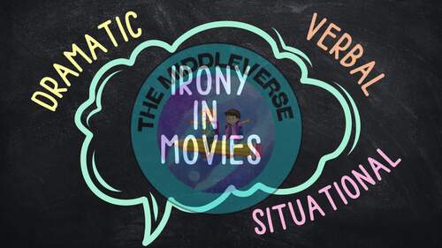 Irony in Movies Activity by The MiddleVerse | TPT