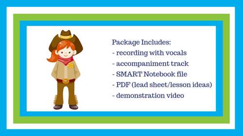 Square Dance | Country Song & Activity | Gr 2-4 | mp3s, PDF, SMART, Video