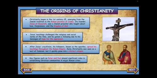 L29 Rise Of Christianity in Ancient Rome. Lesson 29 Bundle. World ...
