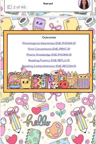 Editable Reading Learning Intentions & Success Criteria Displays ES1 ...