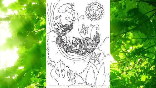 Fantasy & Whimsical Coloring Pages Bundle Of 10 By Fairychamber by ...