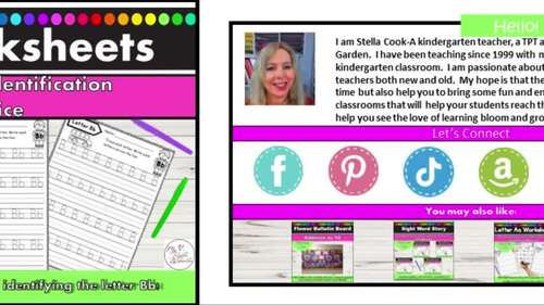 Letter B Handwriting Worksheets | Letter of the Week Alphabet ...