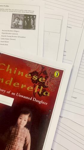 Chinese Cinderella Novel Study (Student Booklet) with Summative Assessment