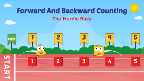 Forward and Backwards Counting up to 10: Math Story Video 7 for Kids ...