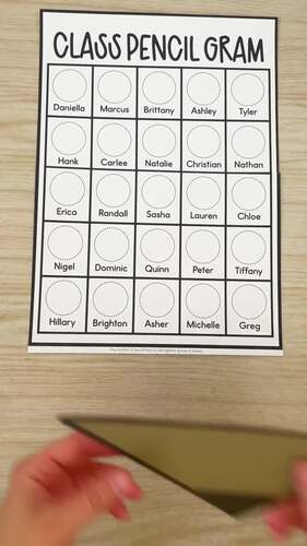 Back to School Pencil Gram - Class Kindness Activity | TPT