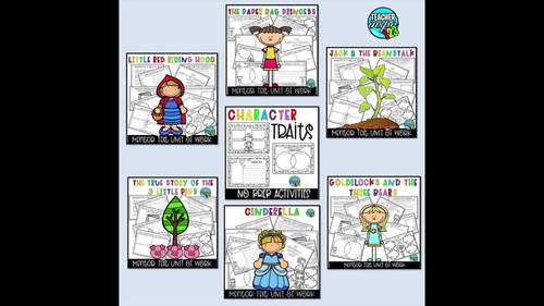 Fairy Tales - Fables - Folk Tales - Reading Comprehension - Digital