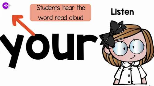 Benchmark Advance 1st Grade High Frequency Words Digital Word Work ...