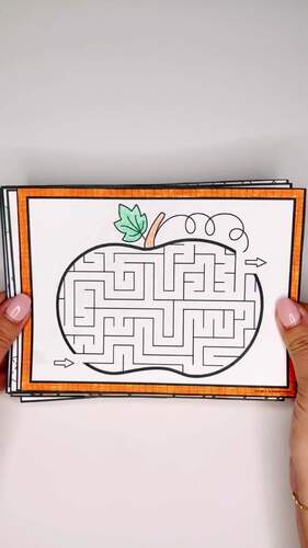 Fall Autumn Coloring Book | Fall October November Coloring pages