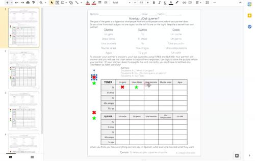 Spanish Stem Changing Verbs Activity | 4 Games by La Maestra McH