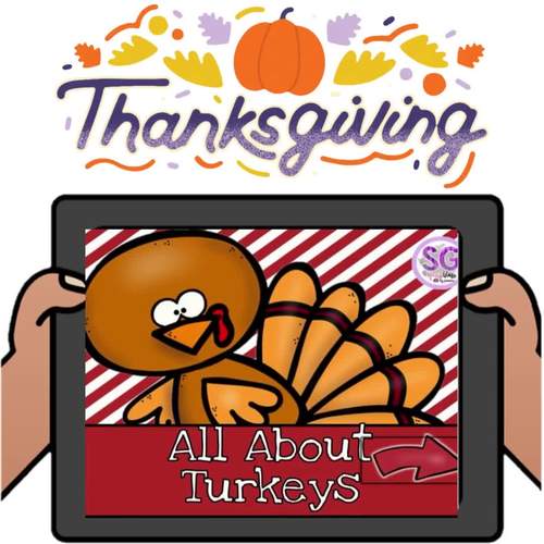 Thanksgiving Language Unit: Boom Cards by Speech Glam | TPT