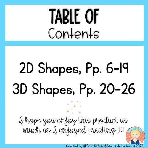 Shape Posters | 2D and 3D Anchor Charts FRENCH | Les formes géométriques