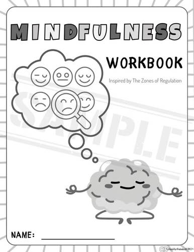 Mindfulness Workbook- Zones of Regulation Inspired by DuckDuckAsh
