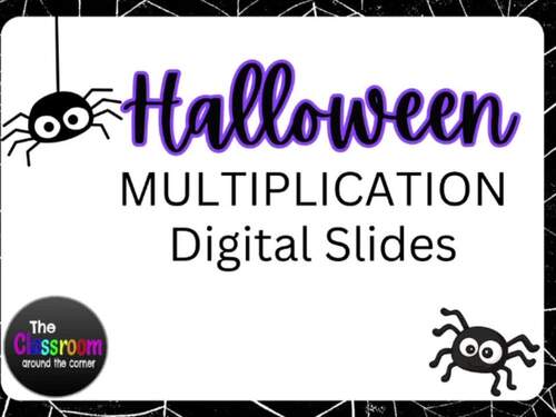 125 DIGITAL Google Slides & 18 PRINTABLE Halloween Multiplication, 4th ...