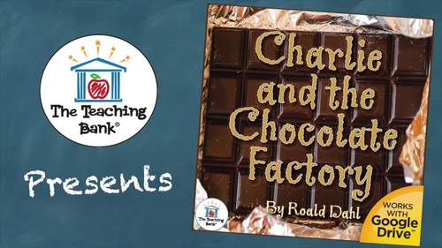 Charlie and the Chocolate Factory Novel Study Book Unit by The Teaching ...