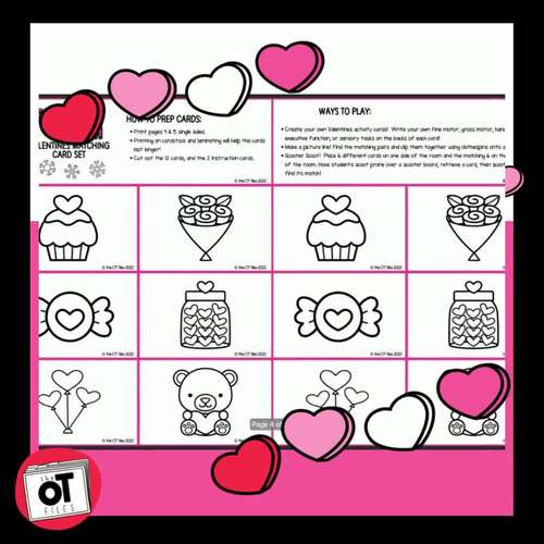 Valentine's Day Movement Activities by the OT files | TPT