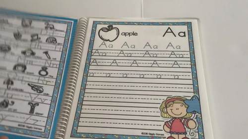 Giggly Games Balloon Buddies Dry Erase Handwriting Practice Book