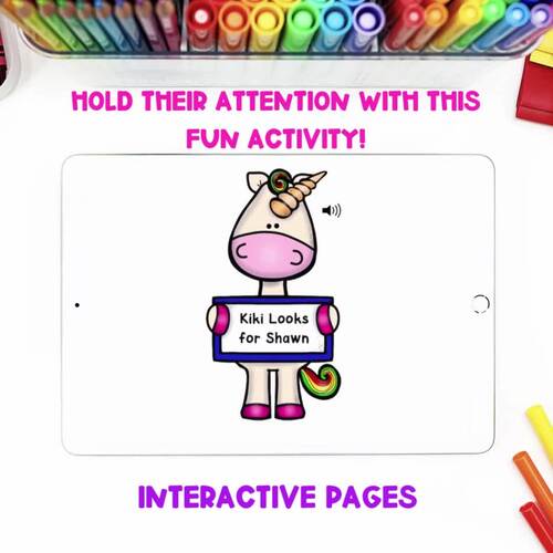 Interactive Book for Speech Therapy Articulation: Initial SH by Ausome ...